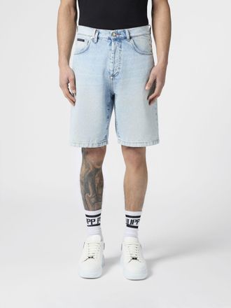 Philipp Plein Short Homme couleur Denim