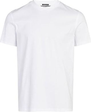 Strellson T-shirt uni &agrave; col rond en coton