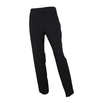 Kaos Gerade Bein Elastische Taille Hose Schwarz - - Trousers - Damen - Schwarzk - M