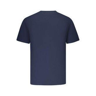 Tommy Hilfiger Logo-Print Cotton T-Shirt - Navy