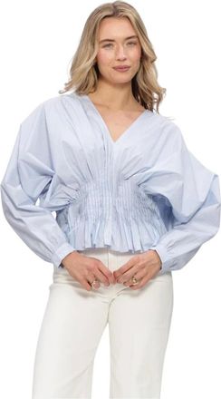 Copenhagen Muse Damen, Blusen & Hemden, Blau, XLGr&ouml;&szlig;e
