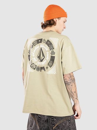 Volcom Round Out T-Shirt green tea