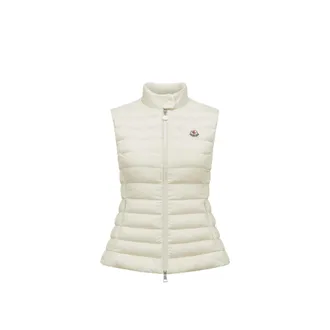 Moncler Moncler Igens Down Gilet, Women, Beige, Size: 00