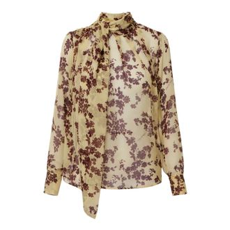 Elisabetta Franchi Damen, Blusen & Hemden, Mehrfarbig, 2XLGröße