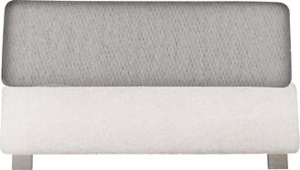 Irisette Kuschel Biber Bettlaken 150x250 cm Silber