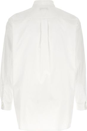 Comme Des Gar&ccedil;ons Geometric Cut-Out Shirt - White