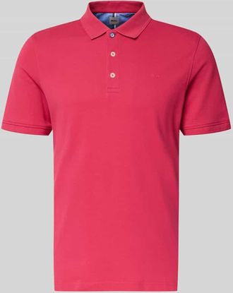 Brax Slim Fit Poloshirt aus Baumwoll-Mix Modell Pete