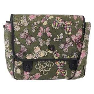 Loewe Sac bandouli&egrave;re en cuir Pre-owned - Femme - Pre-owned - Vert - Taille: ONE Size
