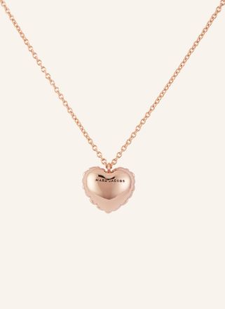 Marc Jacobs Halskette Balloon Heart rosegold