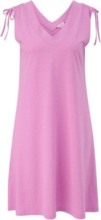 s.Oliver Minikleid Kleid Kleid mit V-Ausschnitt und Binde-Detail