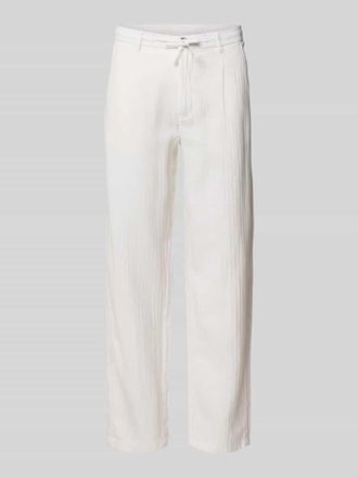 Lindbergh Relaxed Fit aus Baumwoll-Leinen-Mix mit Eingrifftaschen