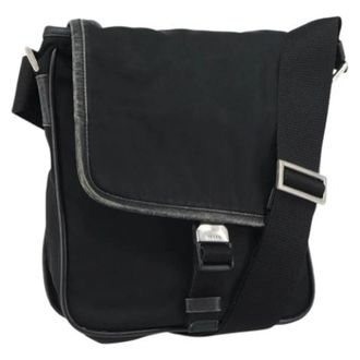 Prada Pre-owned Nylon Cross Body Bag - - Pre-owned - Damen - Schwarzk - ONE SIZE