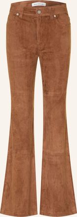Good American Good American Lederhose braun