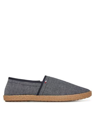 Tommy Hilfiger Espadrilles Hilfiger Chambray Espadrille FM0FM05391 Blau