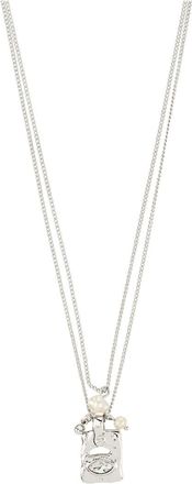 Pilgrim Fire - Collier 2-en-1 en plaqu&eacute; argent-Argent&eacute;