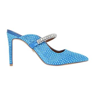 Kurt Geiger Femme, Chaussures, Bleu, Taille: 39 EU Sandales Bleu Cristal à Enfiler