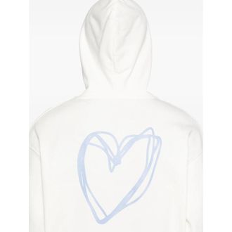 Vision Of Super Logo Patch Cotton Sweatshirt - White