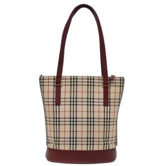Burberry Sac Tote Pre-owned - Femme - Pre-owned - Beige - Taille: ONE Size