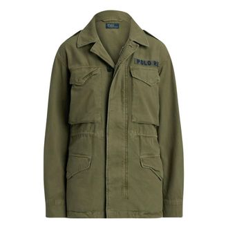 Ralph Lauren Femme, Vestes, Vert, Taille: 38 FR The Iconic Field Jacket