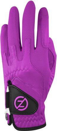 Zero Friction Herren Cabretta Elite Linke Hand Golfhandschuh, Einheitsgr&ouml;&szlig;e, Violett