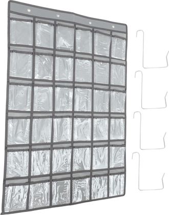 Cabilock Hängender Handy Organizer für Multifunktionale Wandaufbewahrungstasche aus Vliesstoff für Klassenräume Fächer für Handy und Schmuckaufbewahrung