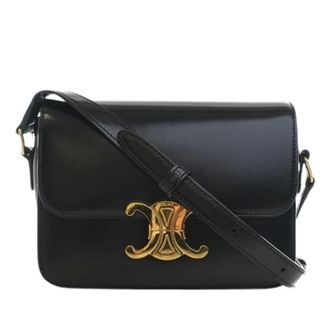 Celine Sac Triomphe Pre-owned - Femme - Pre-owned - Noir - Taille: ONE Size