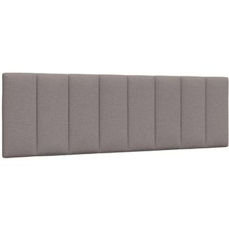 vidaXL Kopfteil-Kissen Hanko Taupe 160 cm Stoff Vidaxl