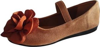 Generic Chaussures Mary Jane d&eacute;contract&eacute;es et &eacute;l&eacute;gantes pour femme, couleur unie, &eacute;l&eacute;gantes, l&eacute;g&egrave;res, classiques, confortables, &agrave; enfiler, pour le travail, le