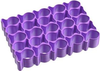 Generic Emporte-pi&egrave;ce en forme de poisson rouge pour crackers - 25 cavit&eacute;s - Emporte-pi&egrave;ce en forme de poisson rouge - Emporte-pi&egrave;ce pour petites friandises, 