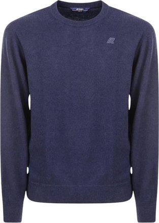 K-Way Sebastien Fleece Stitch - Homme - Pulls - Bleu - Taille: XL