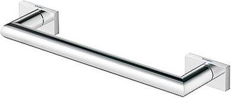 Duravit Wannengriff Karree, Haltegriff Bad auch als Handtuchhalter, Badewannengriff, Duschgriff, Sicherheitsgriff, 30 cm Länge, Chrom