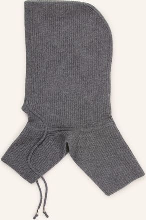 BA&SH Ba&Sh Kapuzeneinsatz Aus Cashmere grau