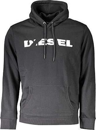 Diesel Sweat &agrave; Capuche Noir avec Logo S-Agnes