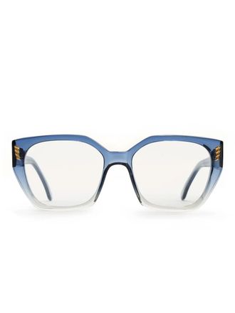 Family Affair lunettes de vue à monture carrée - Bleu