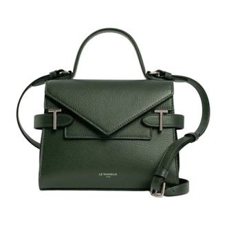 Le Tanneur Emilie Double Flap Kleine Handtasche - - Bags - Damen - Gr&uuml;n - ONE SIZE