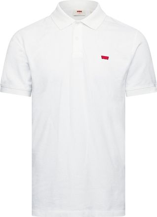 Levi's Herren Levis Slim Housemark Poloshirt Helles Wei&szlig;