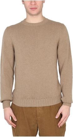 Pantaloni Torino Homme, Pulls, Brun, Taille: S Sweat Ras du Cou