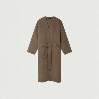 SOEUR MANTEAU HARROW MARRON