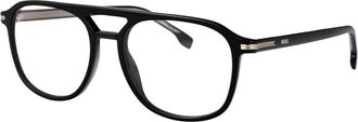 HUGO BOSS Homme, Accessoires, Noir, Taille: 53 MM Lunettes Optiques &Eacute;l&eacute;gantes Mod&egrave;le 1755