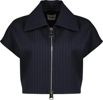 Khaite Femme, Blouses et Chemises, Bleu, Taille: 36 FR Robin Top