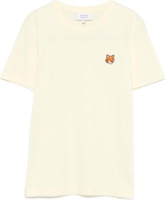Maison Kitsun&eacute; Fox-motif T-shirt