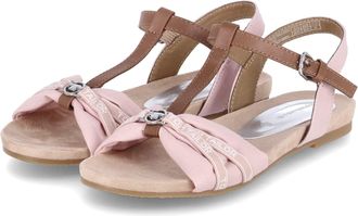 Tom Tailor Damen 5392208 Flache Sandale, Rose, 43 EU