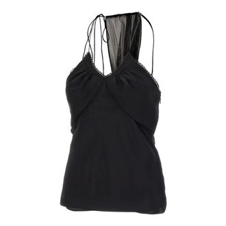 Victoria Beckham Femme, Tops, Noir, Taille: 36 FR D&eacute;bardeur