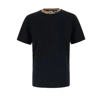 Burberry Homme, Tops, Noir, Taille: L T-shirt Ryan