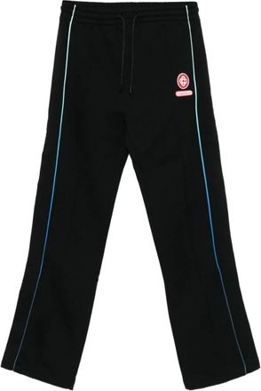 Casablanca Homme, Pantalons, Noir, Taille: XL Open Hem Jogger