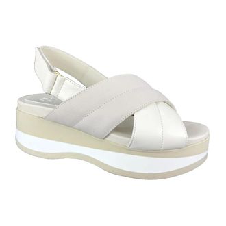 DL Sport Femme, Chaussures, Beige, Taille: 38 EU Sandales Plates