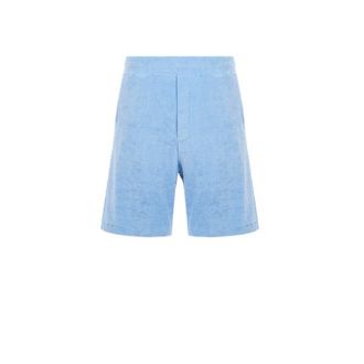 Saison 1865 Shorts aus Frottee-Baumwolle - Blau