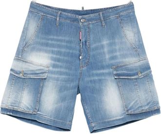 Dsquared2 Homme, Shorts, Bleu, Taille: 2XL Denim Shorts