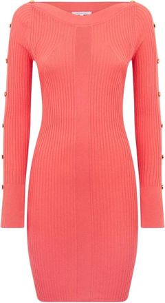 Patrizia Pepe Femme, Robes, Orange, Taille: 40 FR Abito Tubino