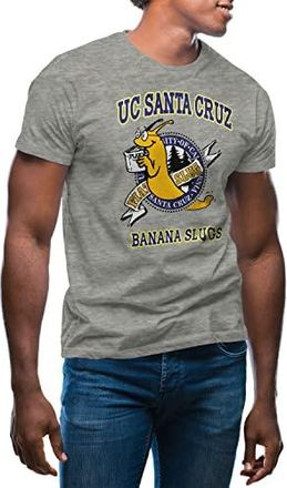 Generic UC Cruz Pulp Banana Slugs T-Shirt Gris pour Homme Size XL